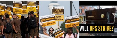 UPS Strike Looms as Workers Advocate for Fair Pay in Upcoming Contract ...